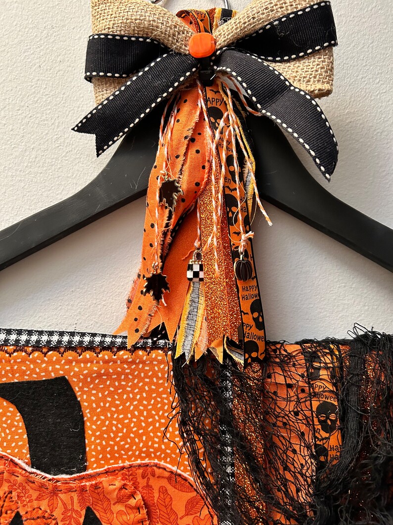 Fun Halloween Rag Flag for Any BOO to a Room - Etsy