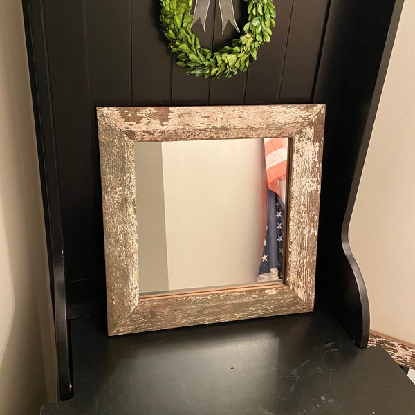 Rustic Mirror - Etsy