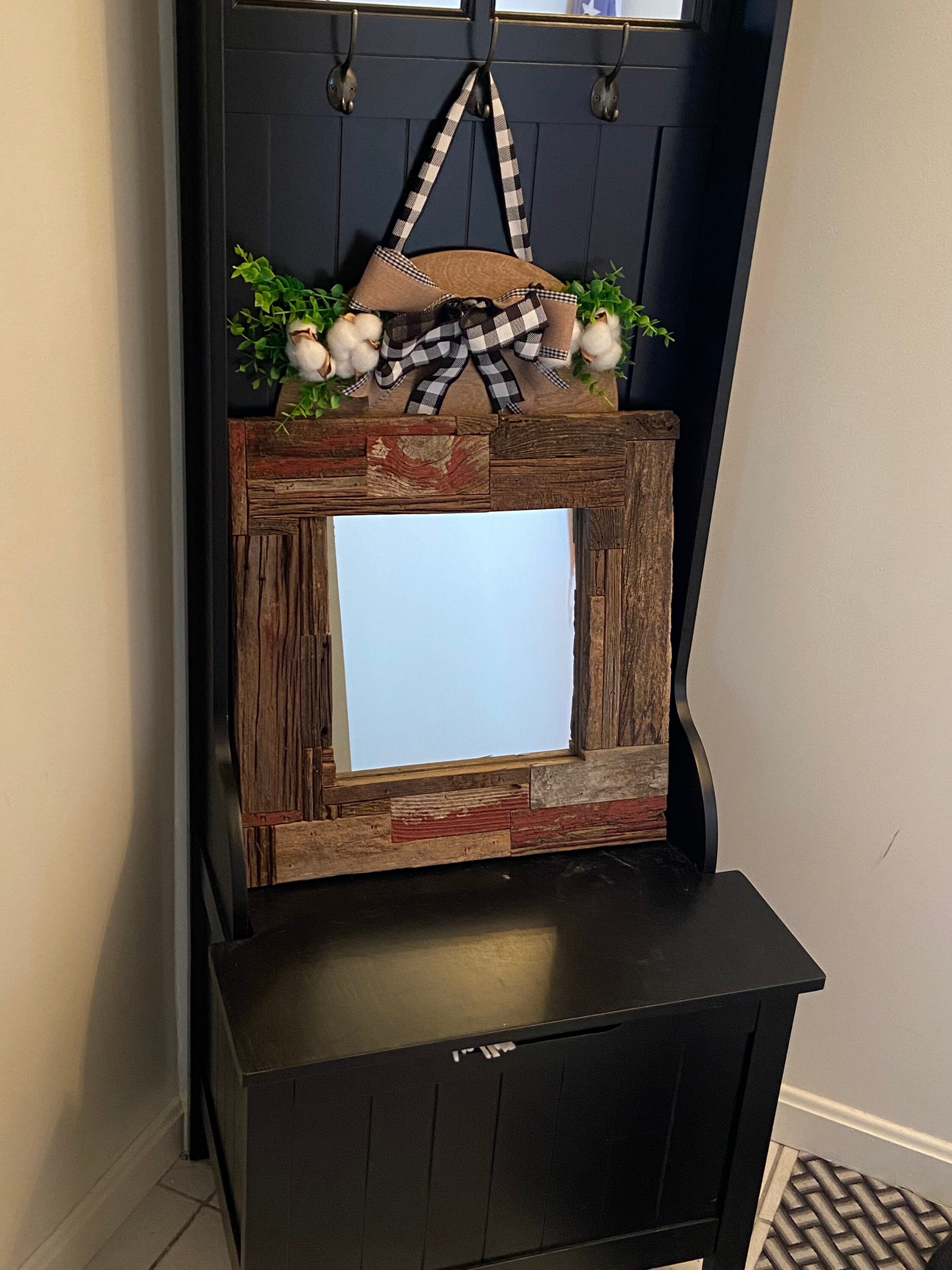 All Barnwood Mirror, Rustic, Farmhouse Mirror, Country Barn Wood Mirror ...