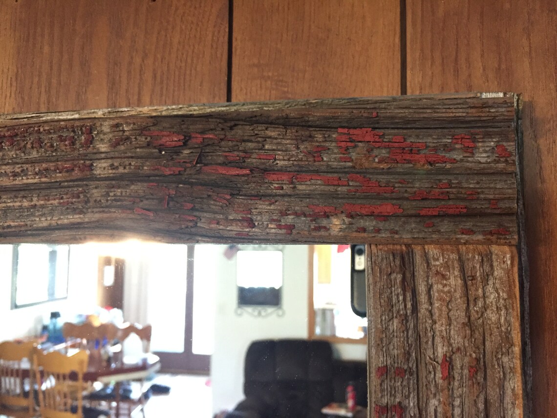 Rustic Mirror Barnwood Mirror Farmhouse Mirror Rustic - Etsy