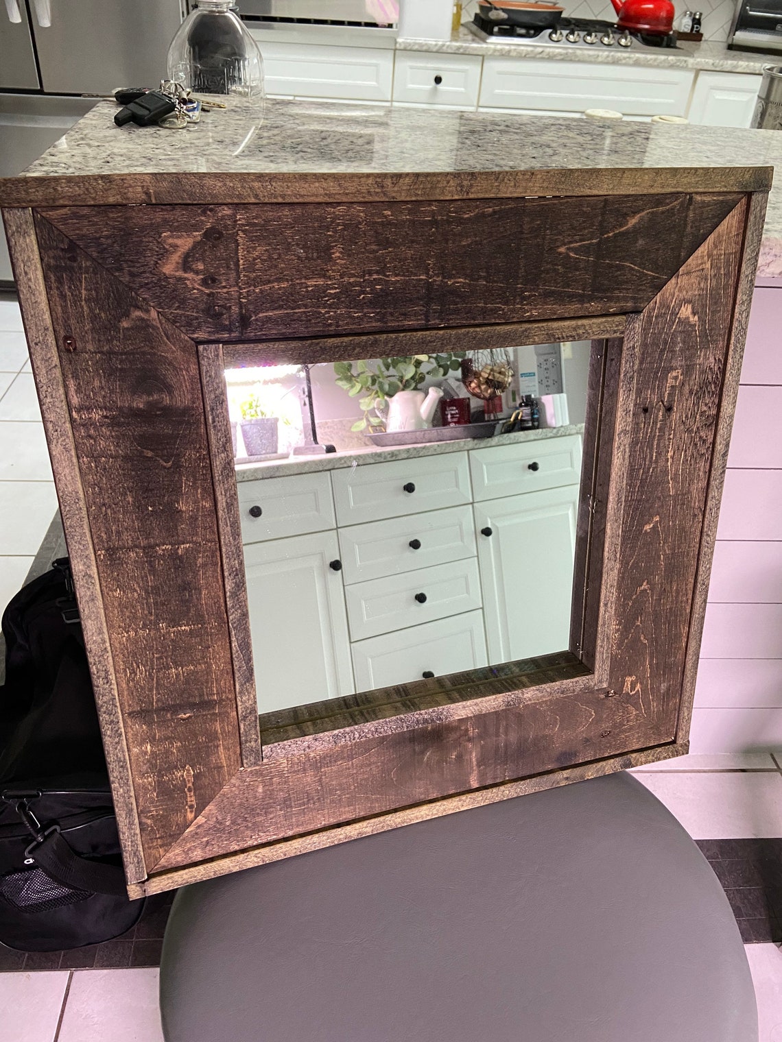 Rustic Mirror Farm House Mirror Home Mirror Reclaimed - Etsy