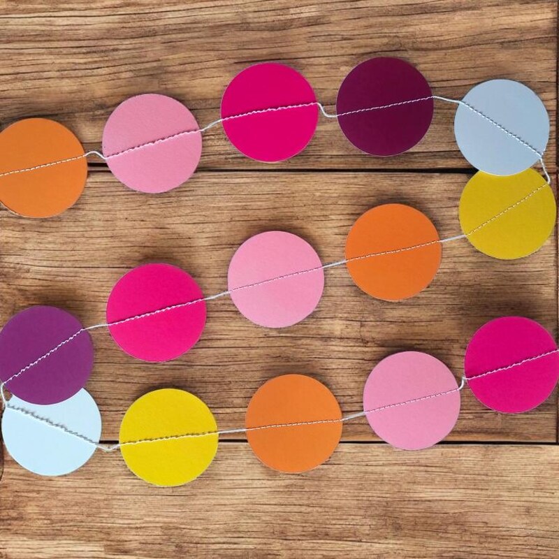 Circle Garland Backdrop - Etsy