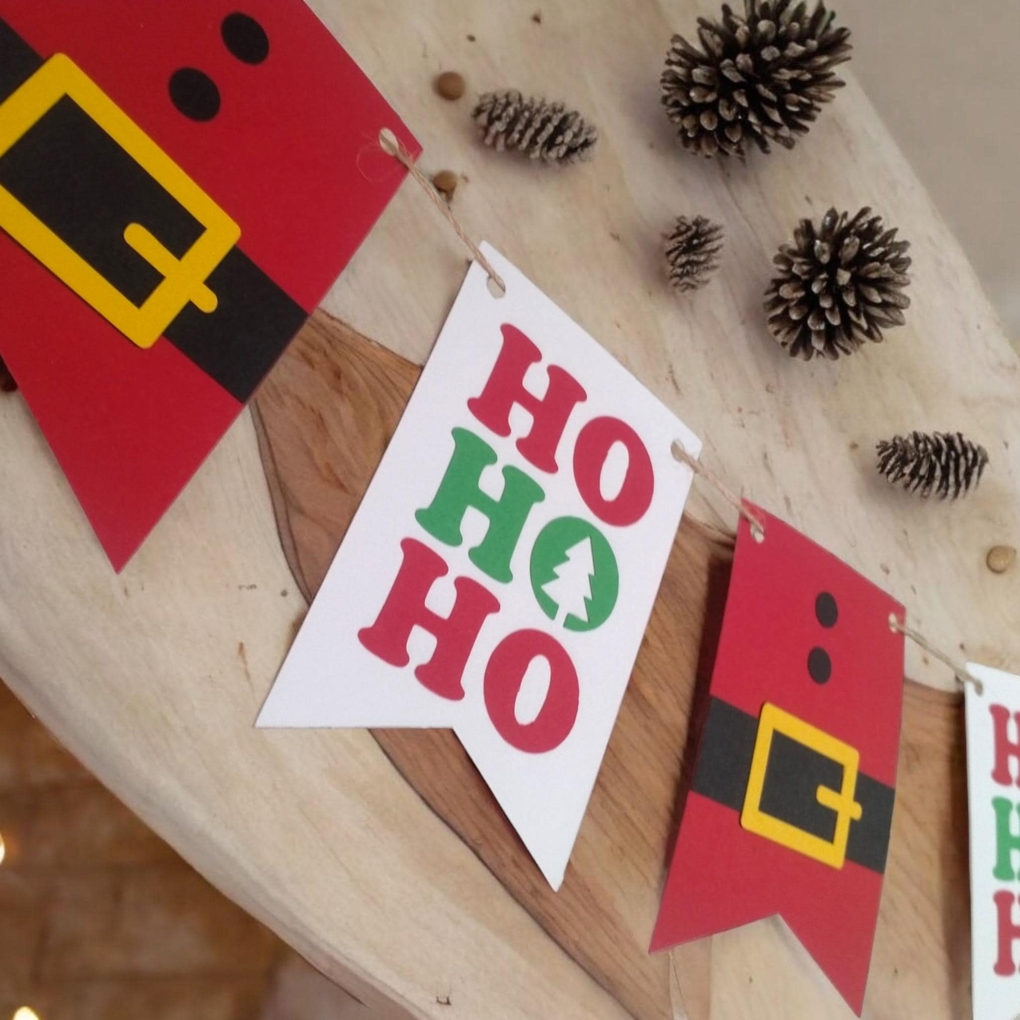 Christmas Garland, Christmas Decorations, Merry Christmas Banner ...