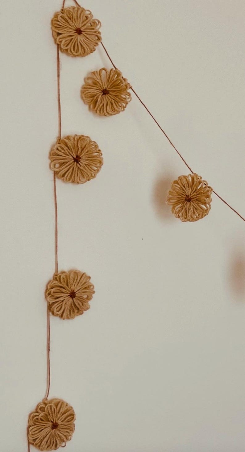 Flower Garland- 90 Inches - Etsy