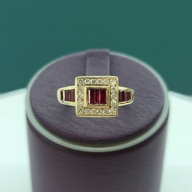 Levian Ruby Jewelry - Etsy