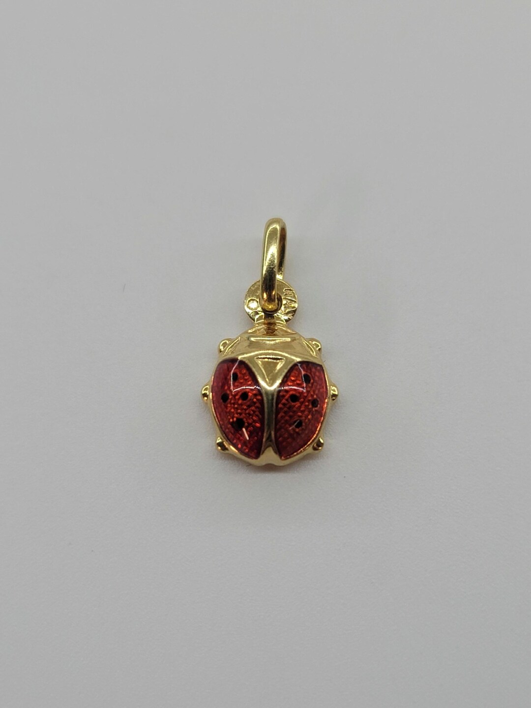 Vintage Estate 14k Yellow Gold Lady Bug Charm for Charm Bracelet or ...
