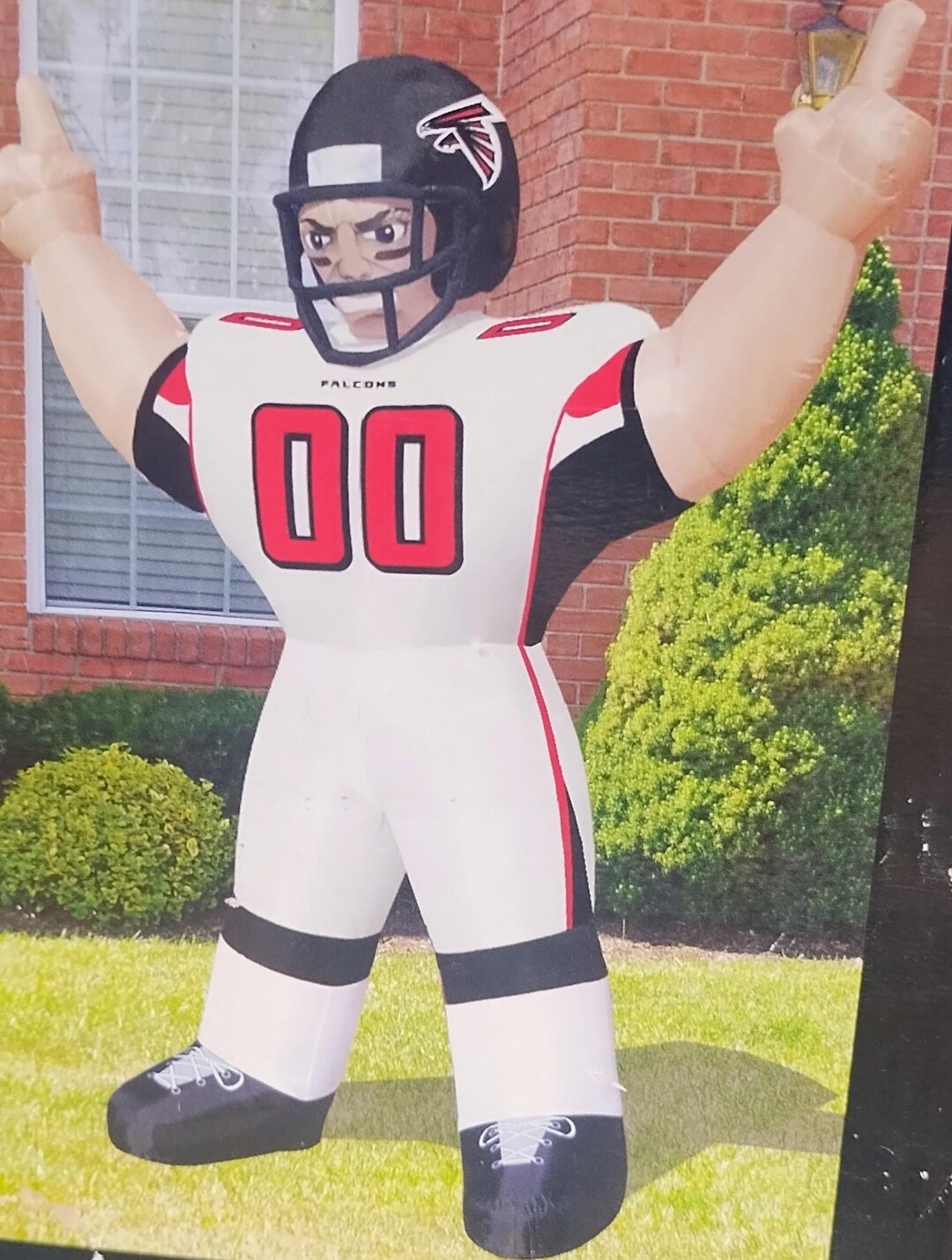 Atlanta Falcons 8ft Inflatable Player. by Inflatable Images. Indoor ...