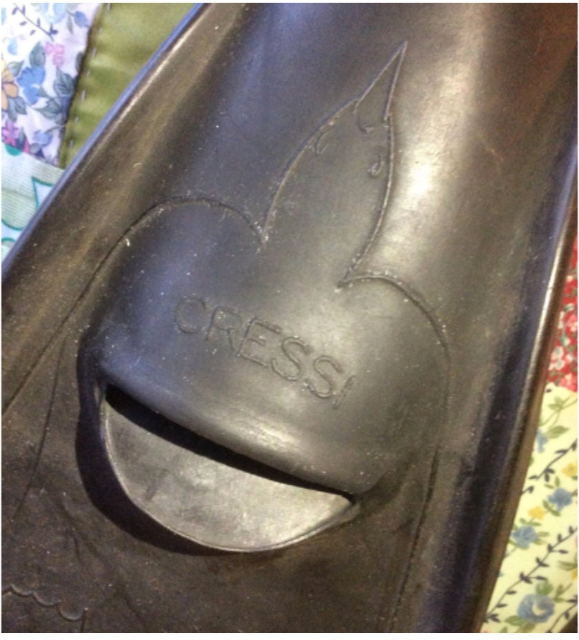 1950s CRESSI Rondine Brevettatta Fins - Etsy