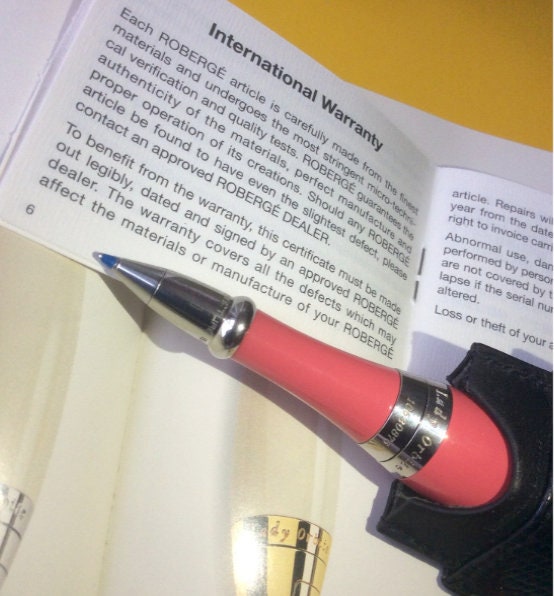 Roberge Lady Orbite Rolling Pen rare A Luxury Vintage Swiss - Etsy