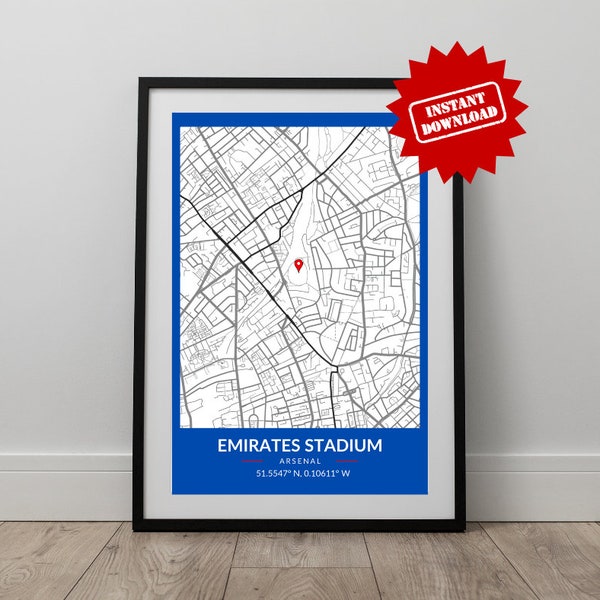 Emirates Stadium - Etsy