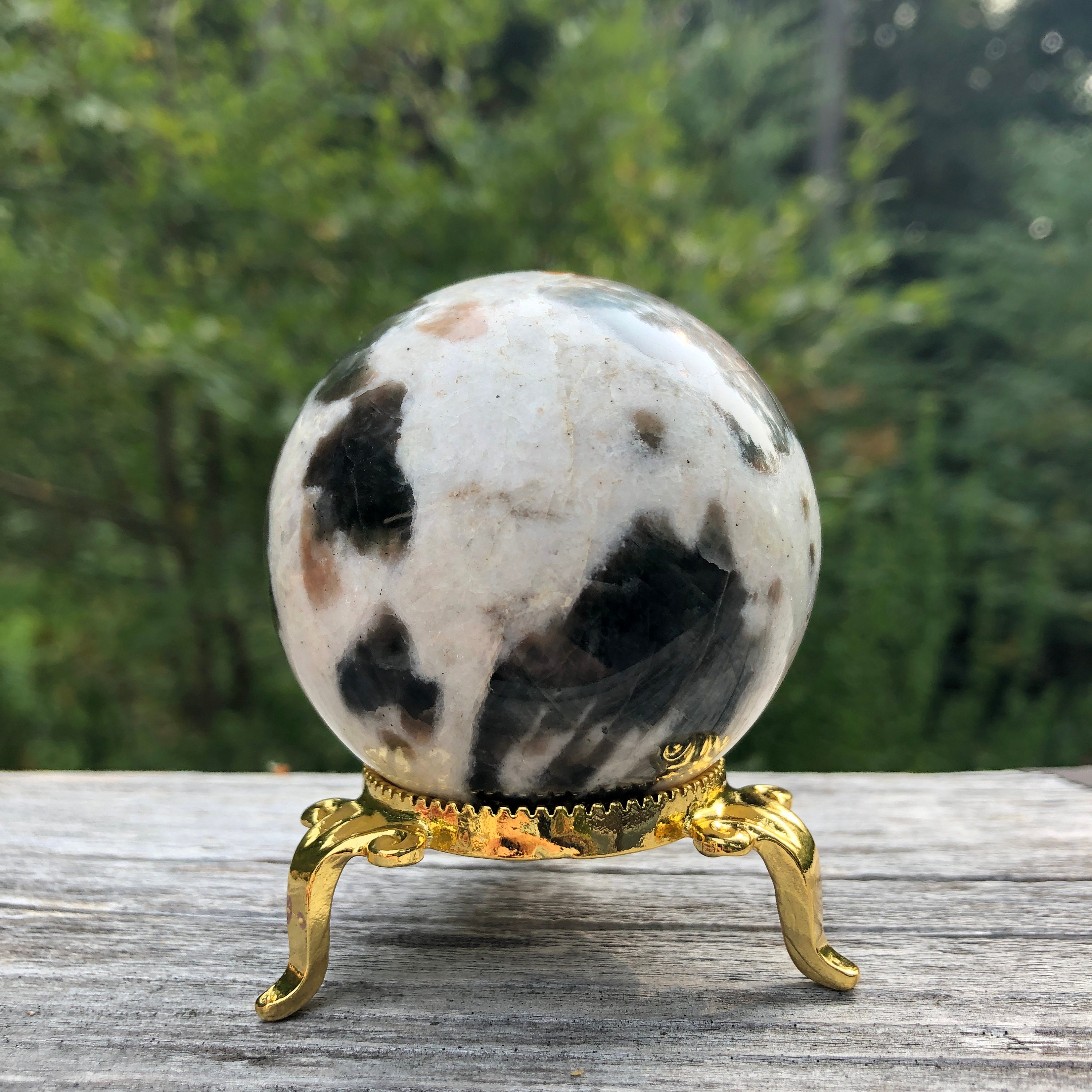 ONE 1.5 Metal Sphere Display Stand for Crystal Spheres | Etsy