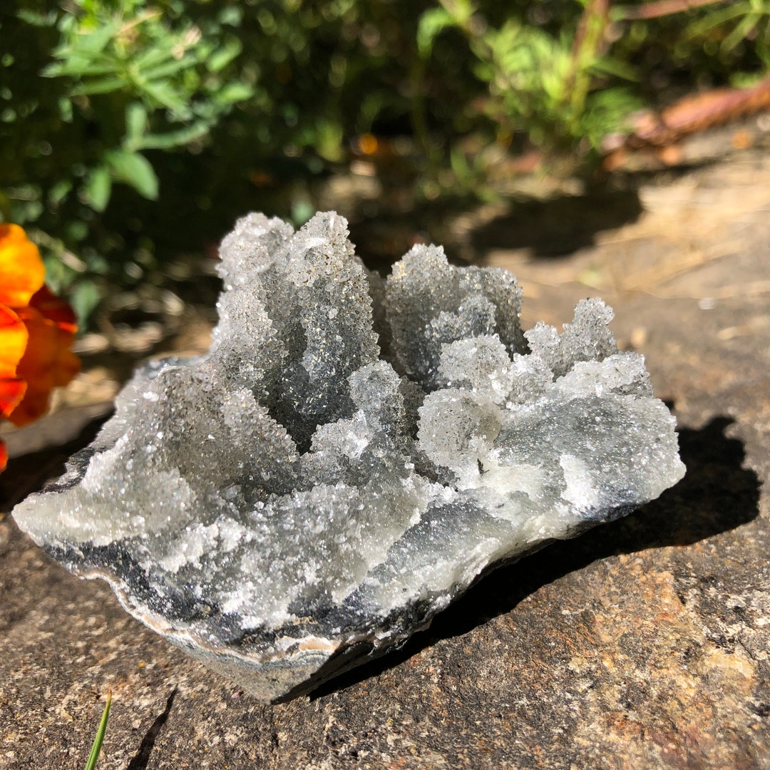 Sparkly Stalactite Formation Quartz Druzy Crystal Stone From - Etsy