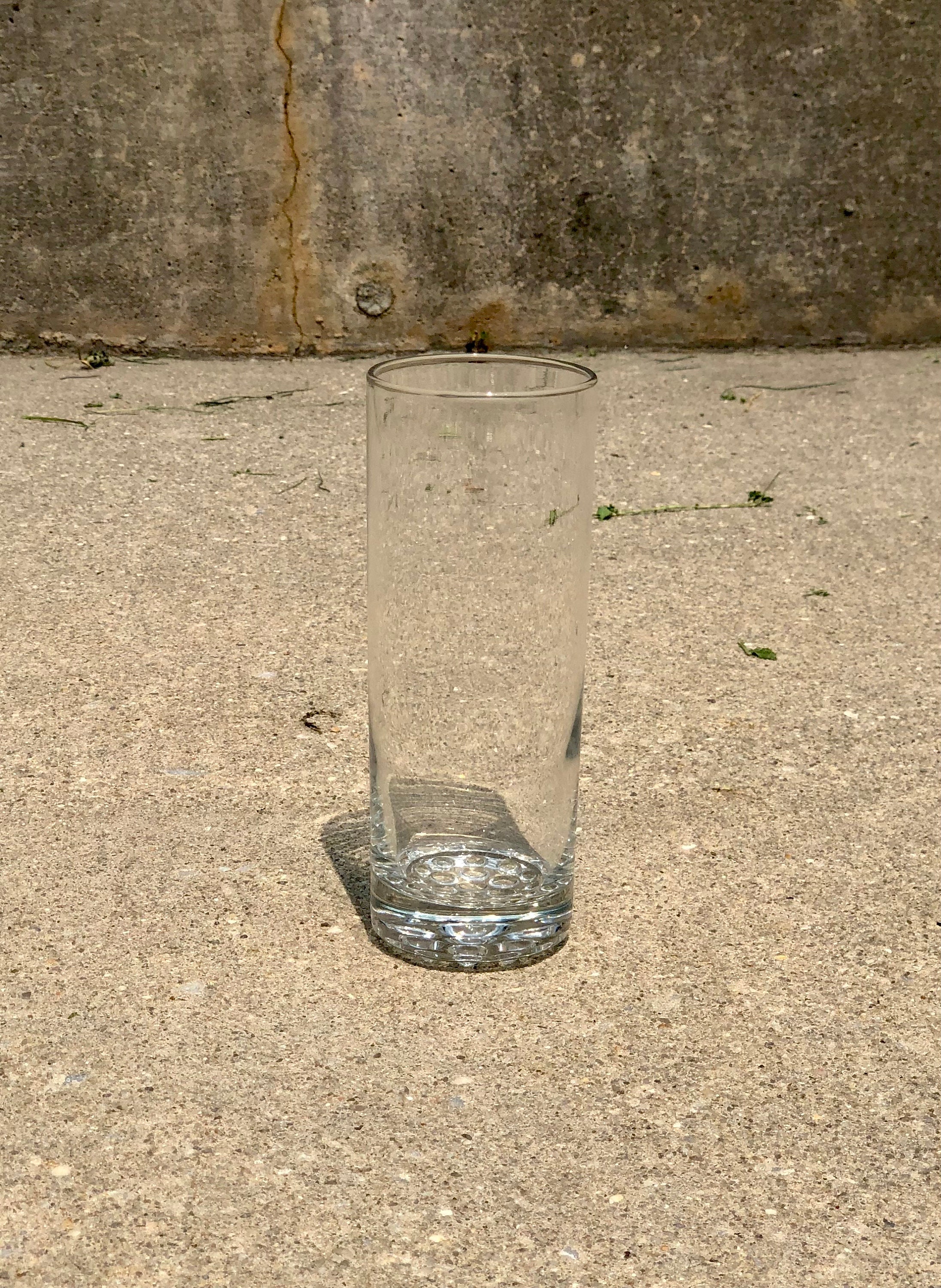 Vintage Bubble Bottom Collin Glasses by Libbey - Etsy