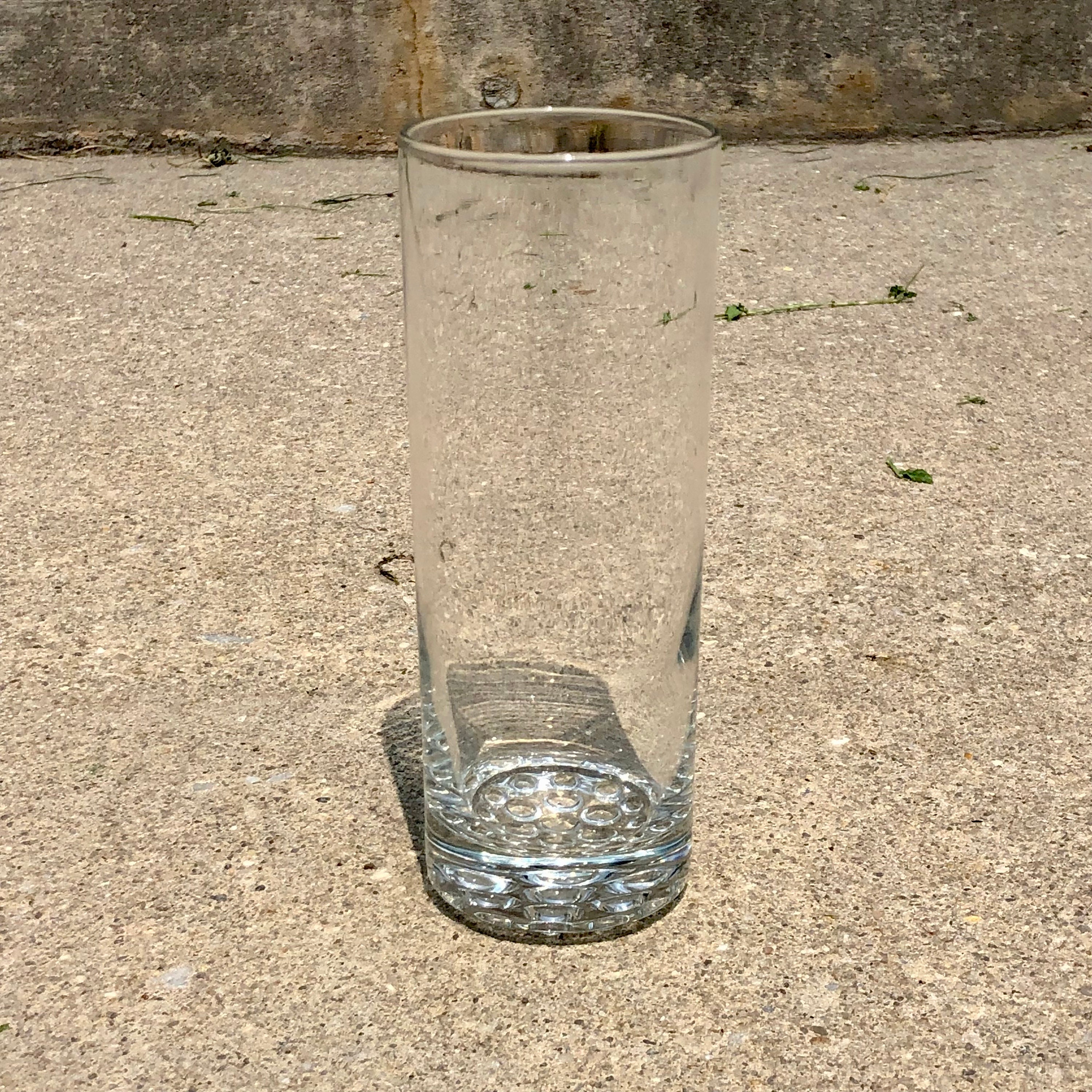 Vintage Bubble Bottom Collin Glasses by Libbey - Etsy