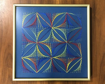String Art Geometric Patterns - Etsy