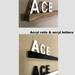 Letter Board, Message Board, Personalized Wall Menu, Wall Mounted Menu ...