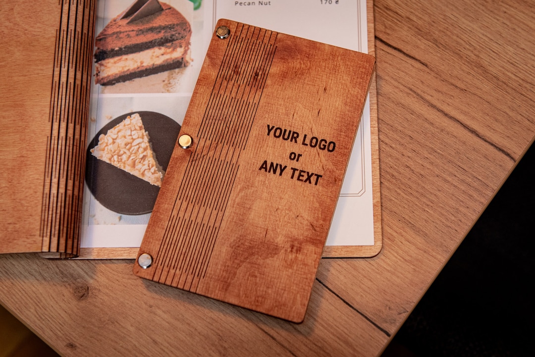 Check Holder, Bill Holder for Restaurant, Wooden Check Presenter ...