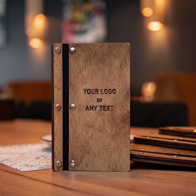 Wood Checkbook Presenters - Etsy