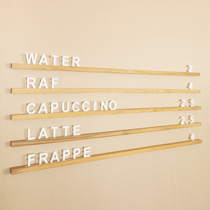 Cafe Menu Board - Etsy