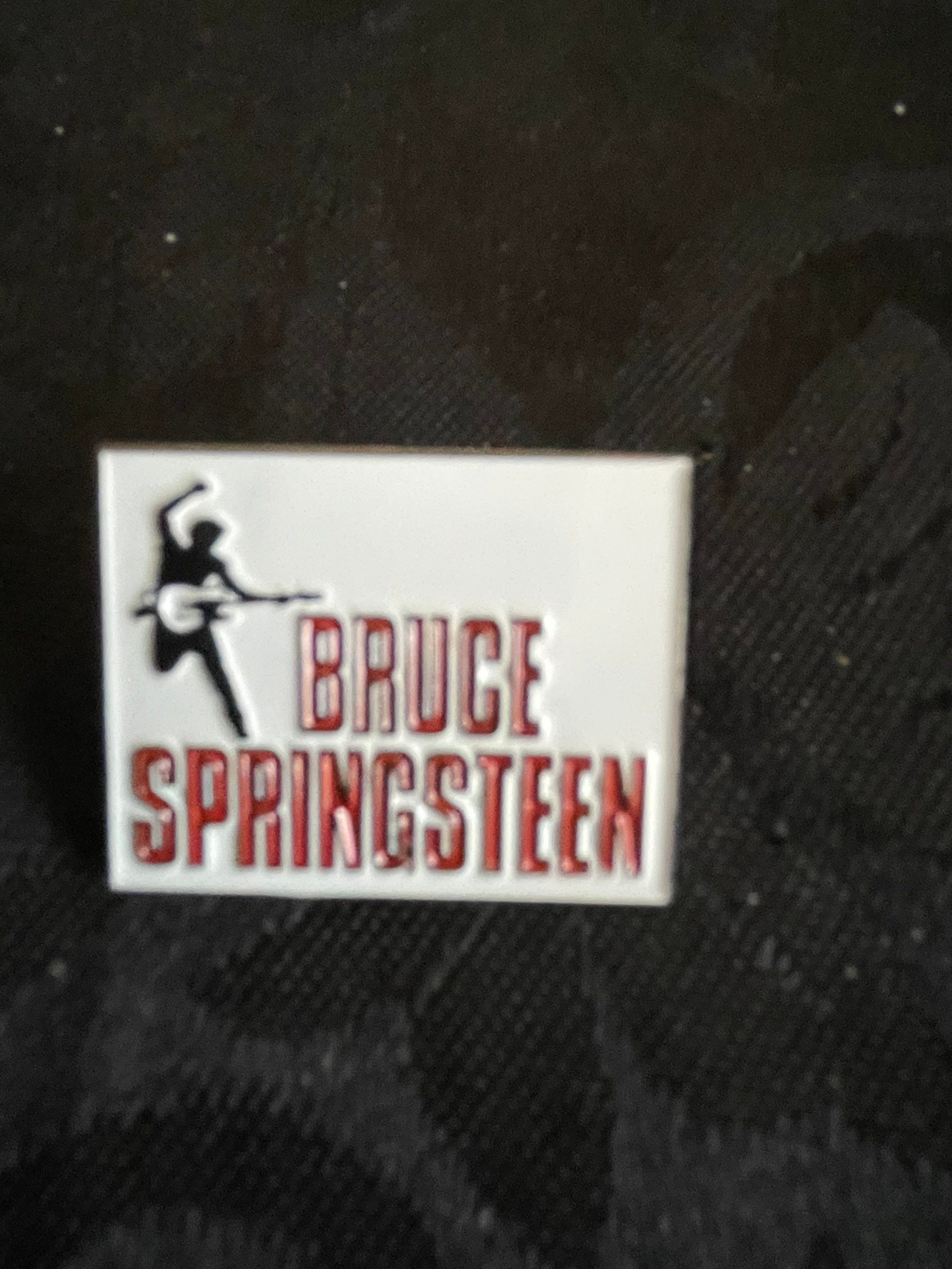 Bruce Springsteen Pin Badge - Etsy UK