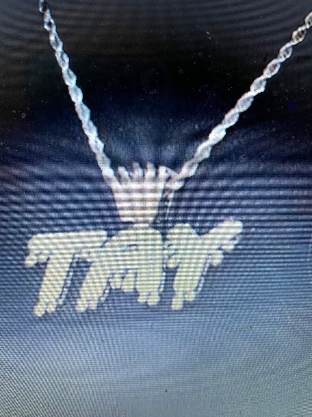 Bespoke Name Tag Necklace - Etsy
