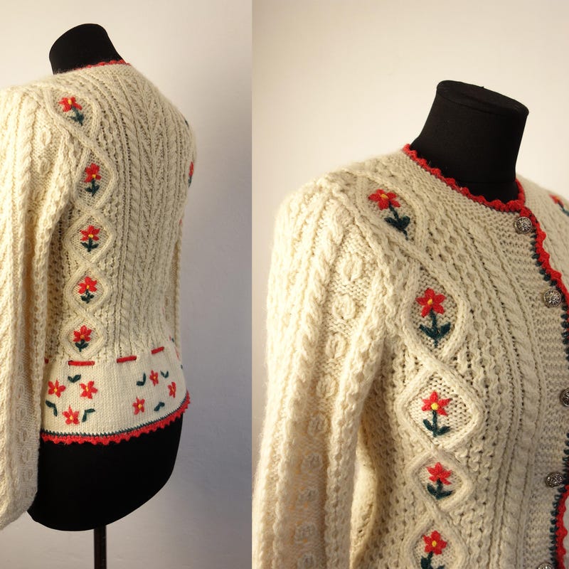 Embroidered Sweater - Etsy