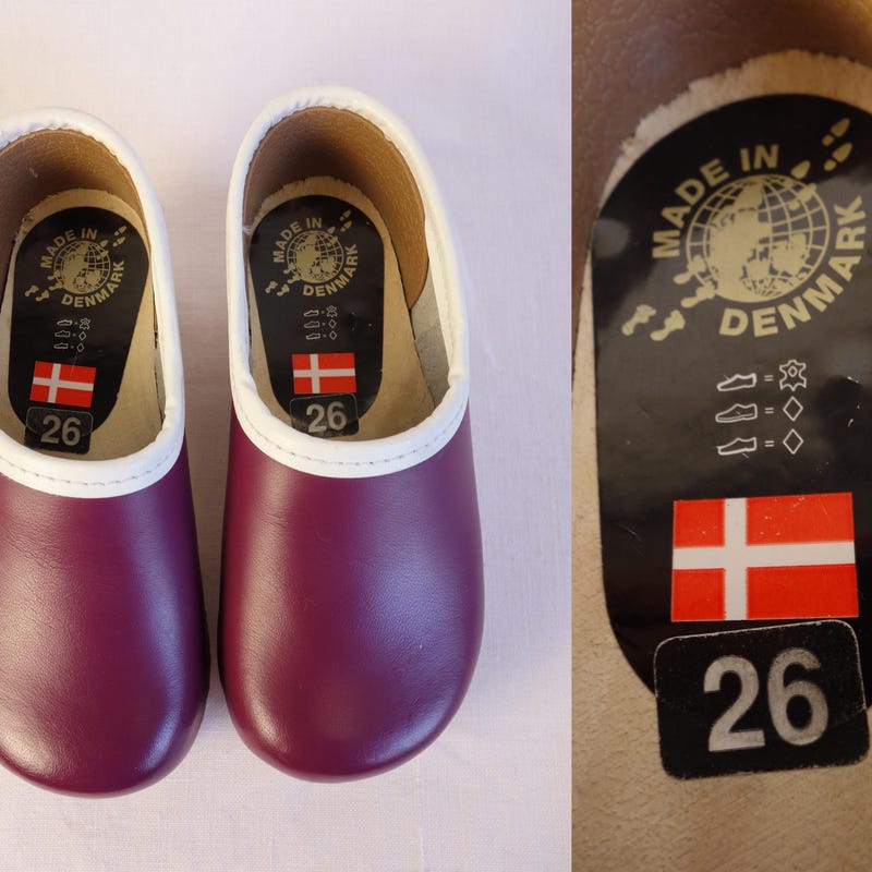 Danish Denmark Clogs - Etsy