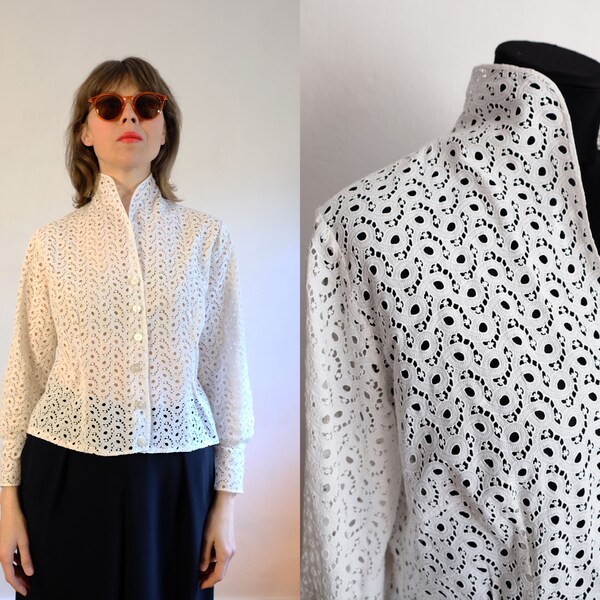 Lace Blouse - Etsy
