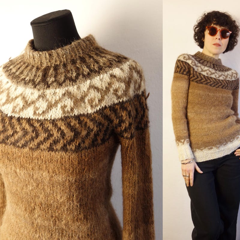Alpaca Wool Sweater - Etsy