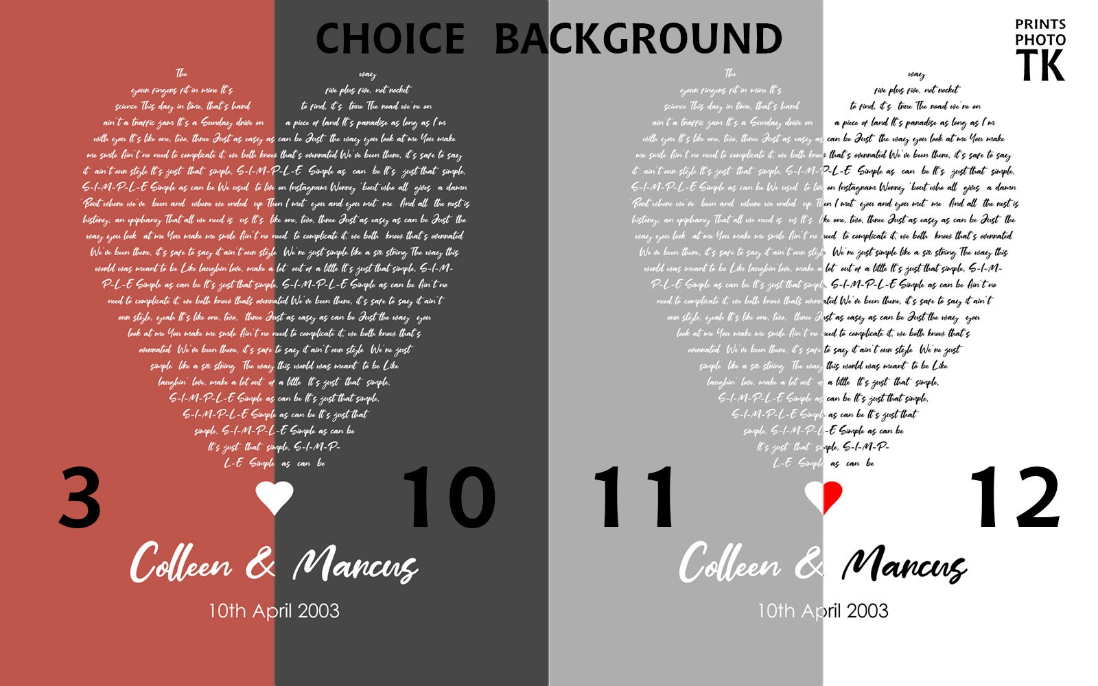 First Dance Lyrics Personalized Lyrics Print Wedding Song | Etsy