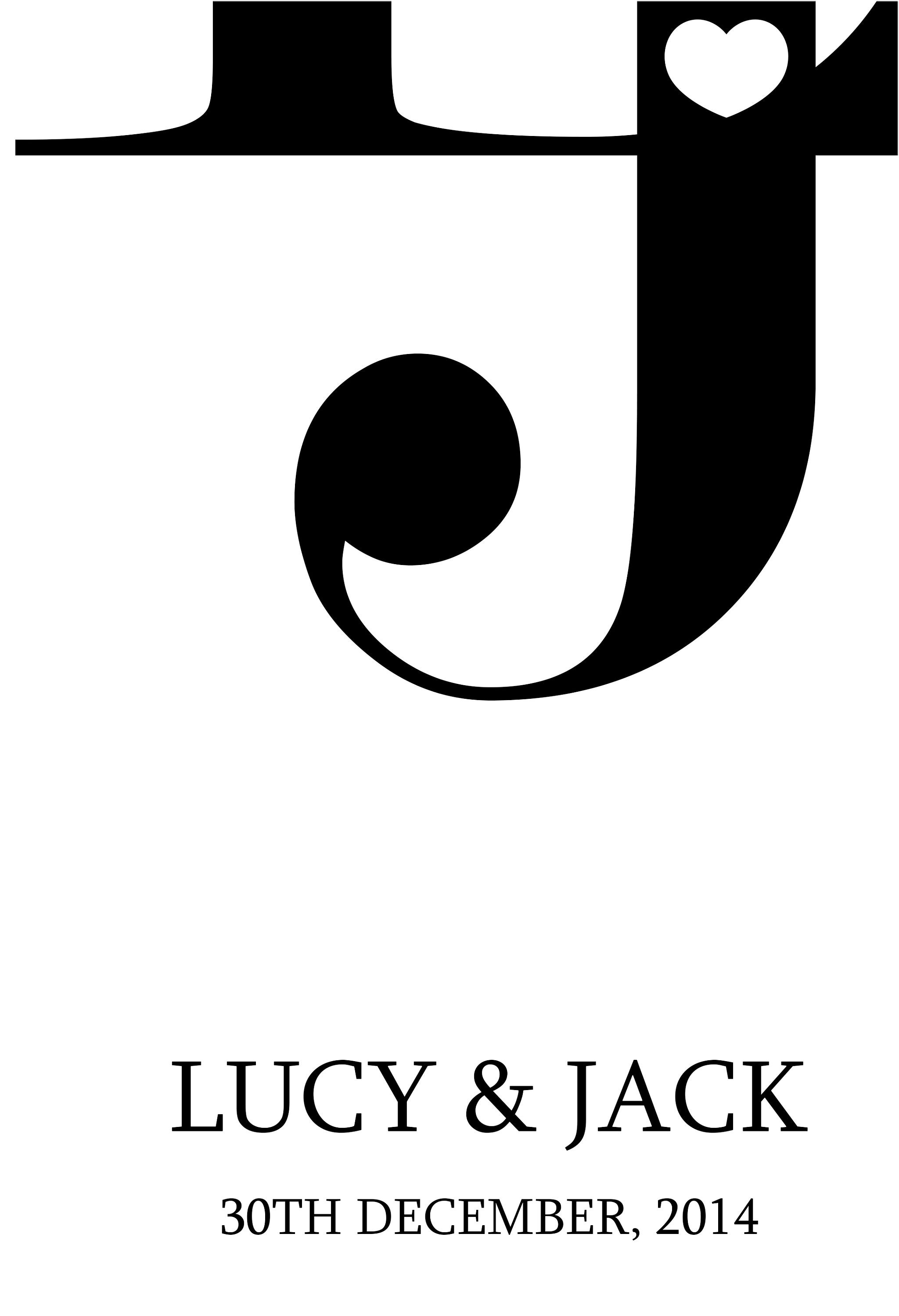 Couple Name Initials Printable Engagement Sign Minimalist | Etsy