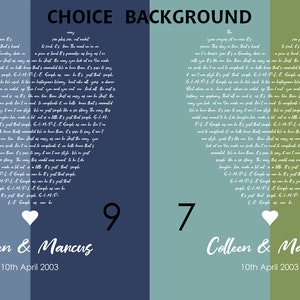 First Dance Lyrics, Personalized Lyrics Print, Wedding Song Print ...