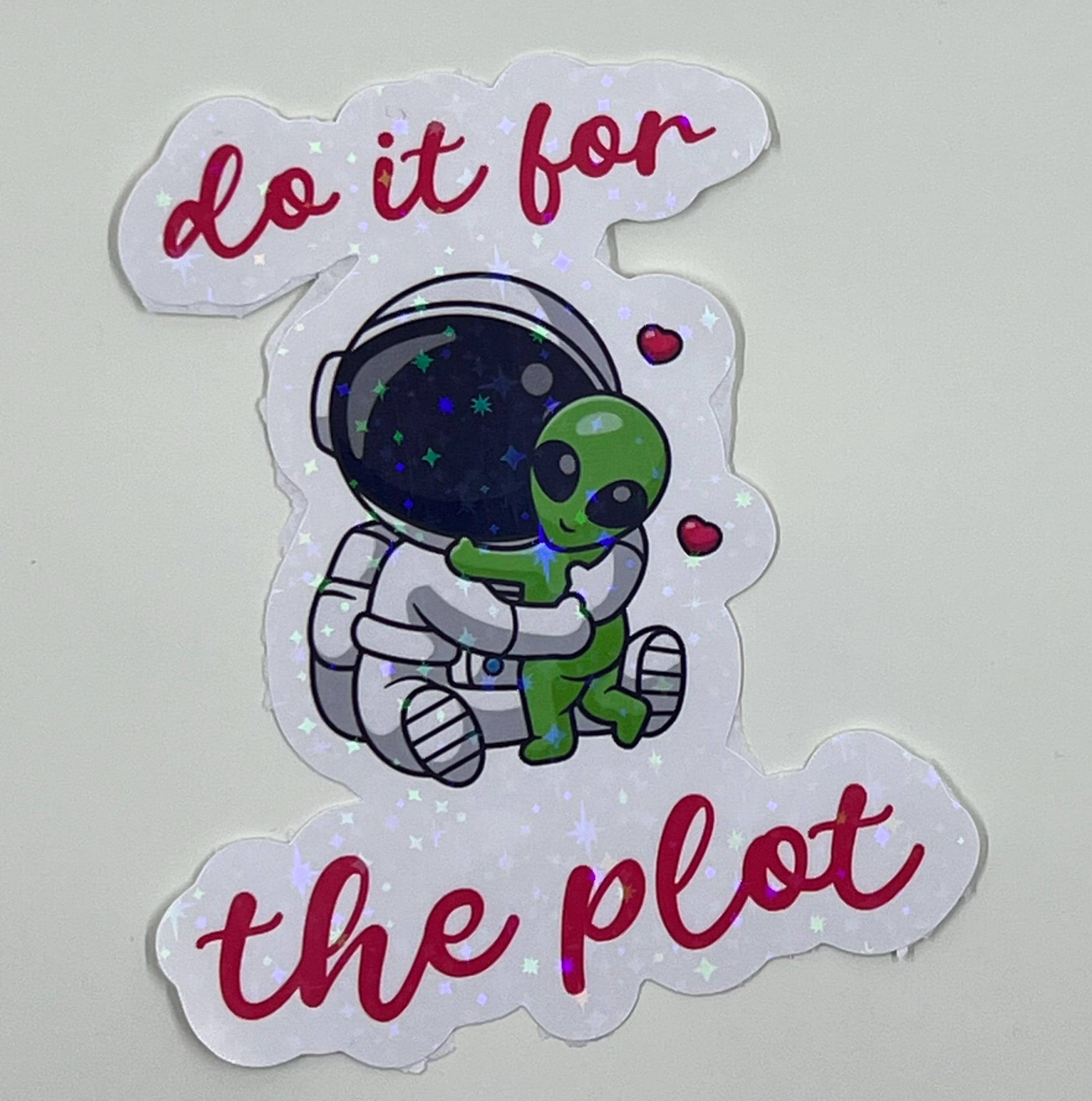 Funny Meme Sticker | Do It for the Plot - Etsy