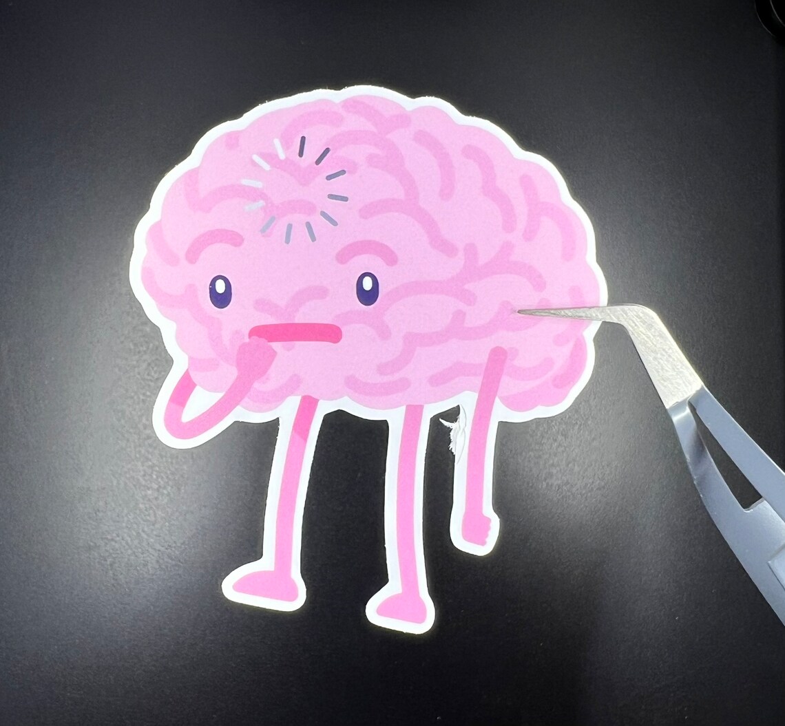 Neurodivergent Sticker Buffering Brain Neurodiversity Mental Health ...