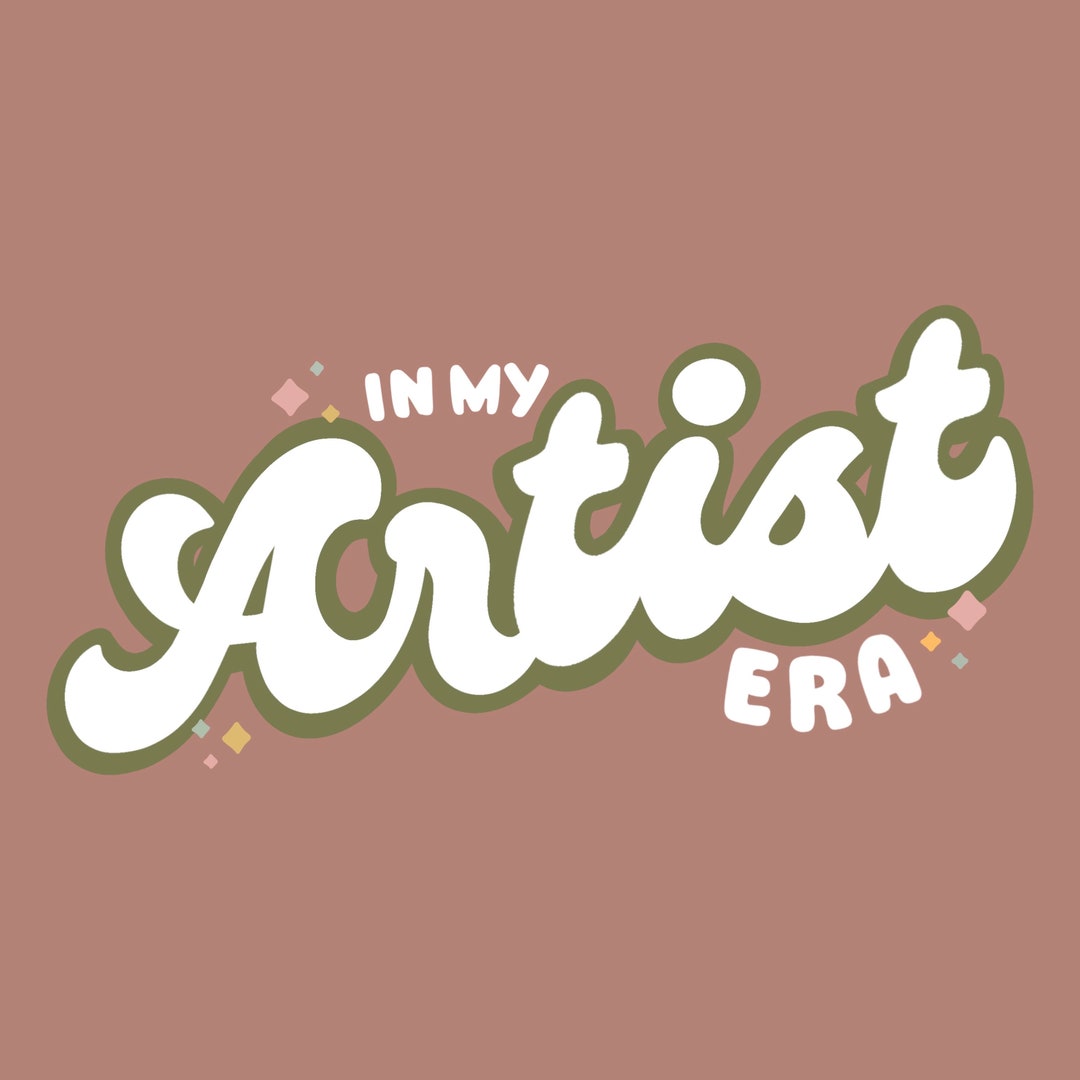 In My Artist Era Sticker - Etsy
