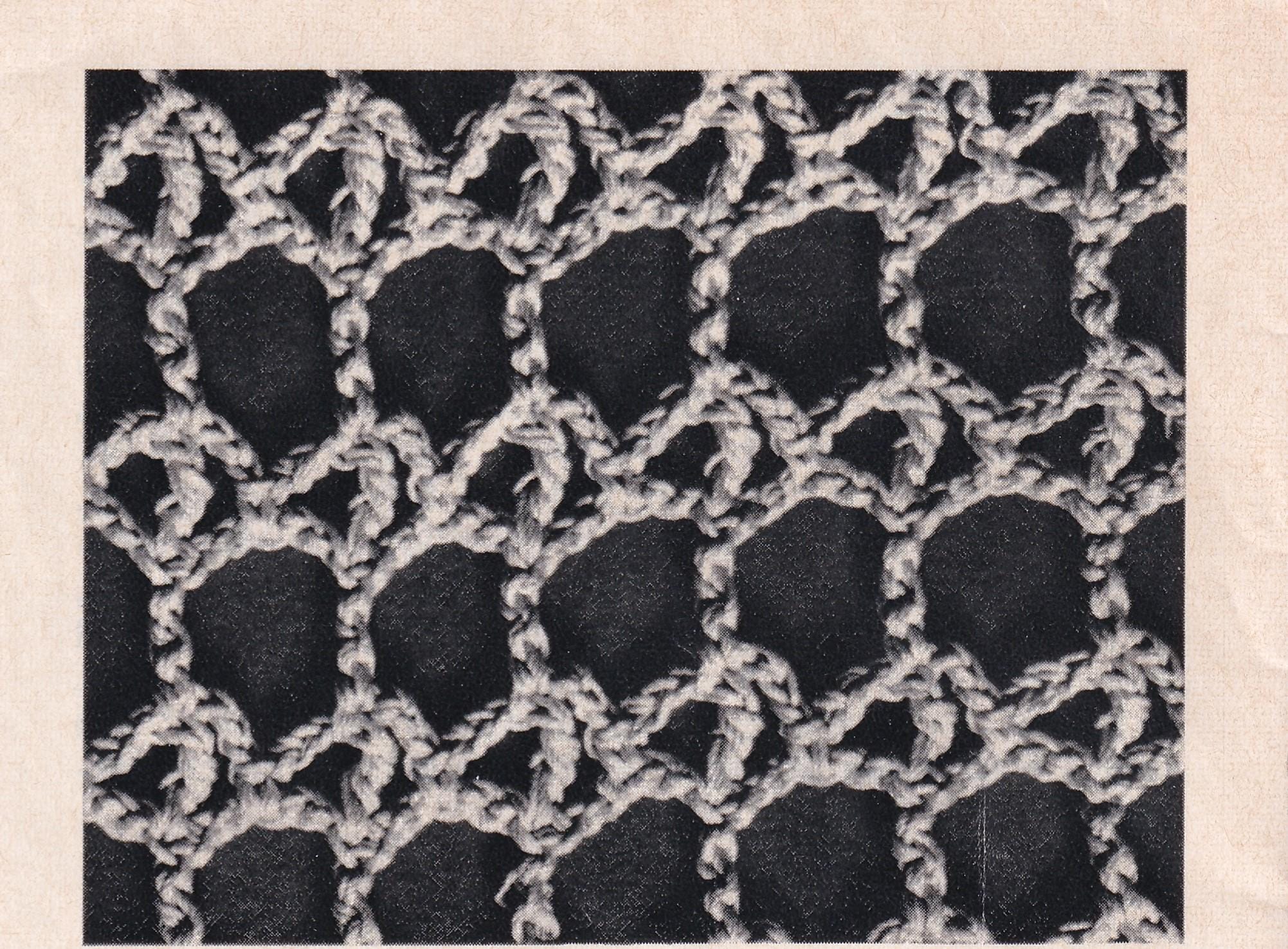 Open Work Crochet Slipover Crochet Pattern | Bust 32–34, Wide Openwork ...