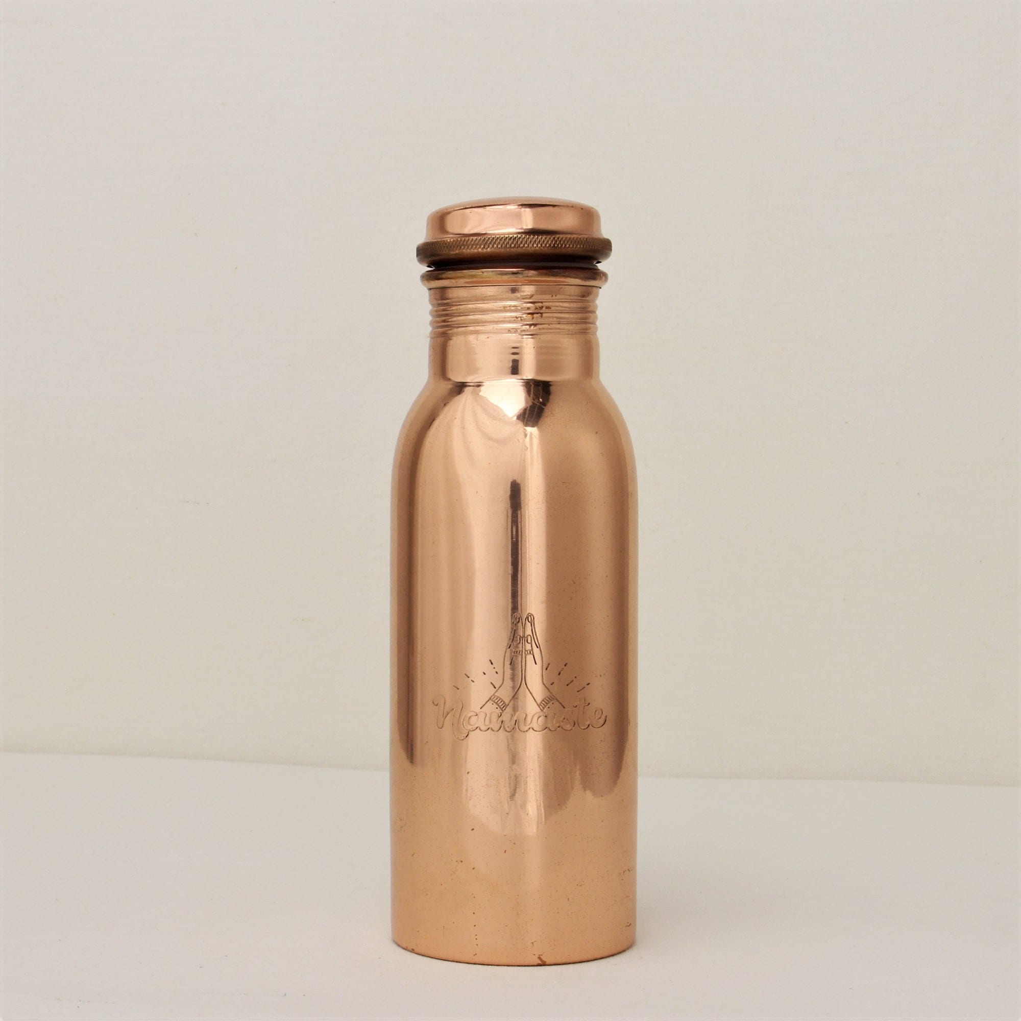 Pure Copper Water Bottle-adults & Kids- 22 Fluid Ounces (650 Ml ...