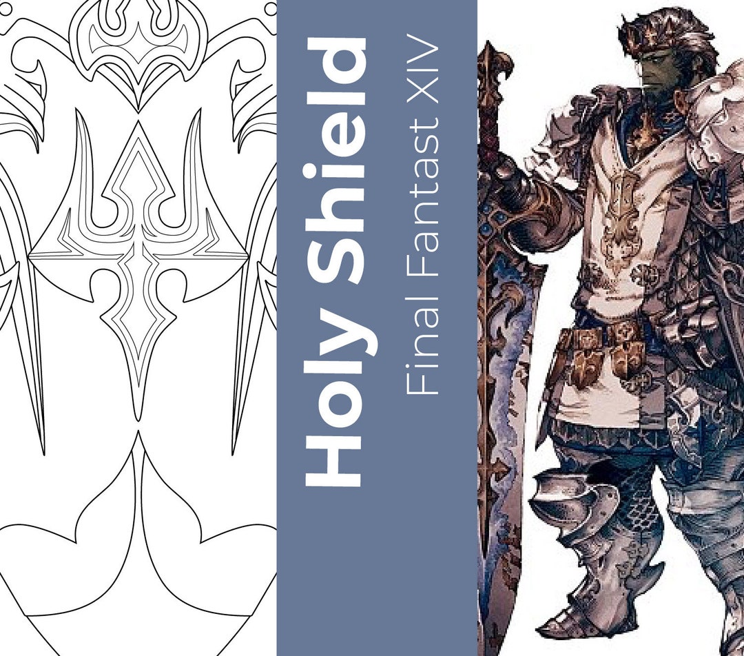 Holy Shield - Paladin - Final Fantasy XIV - Etsy