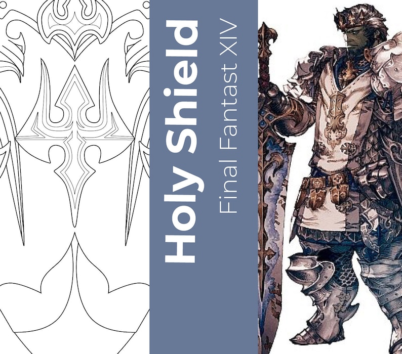 Holy Shield - Paladin - Final Fantasy XIV - Etsy