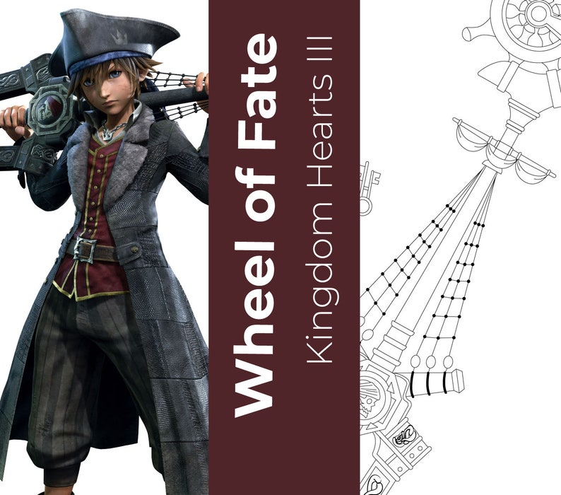 Wheel of Fate - Kingdom Hearts III - Etsy
