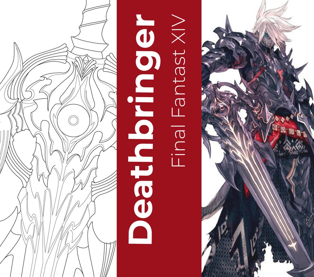 Deathbringer Darkknight Final Fantasy XIV - Etsy
