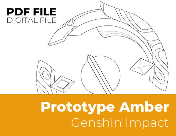 Prototype Amber Genshin Impact - Etsy