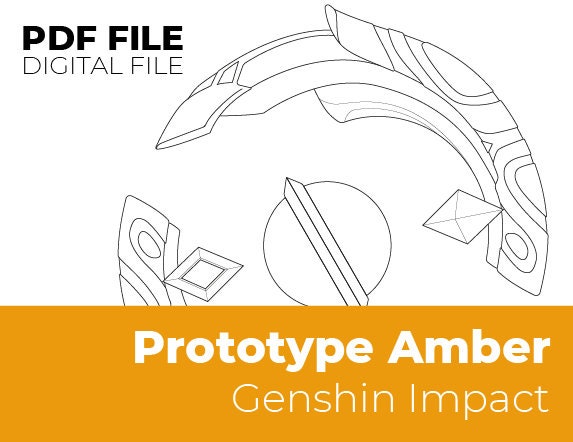 Prototype Amber - Genshin Impact - Etsy