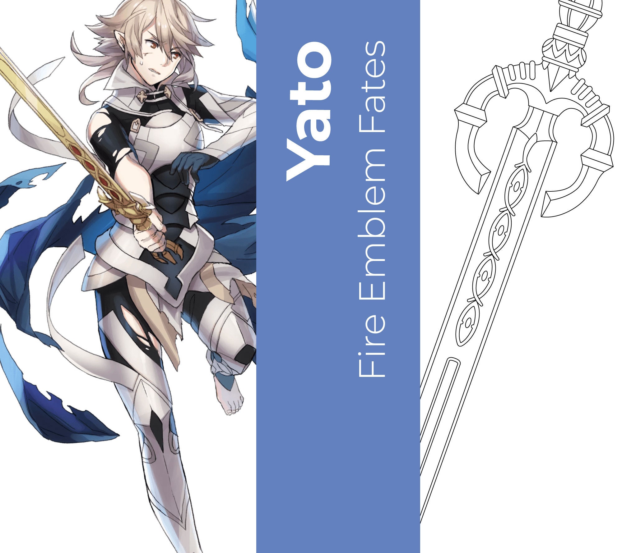 Yato - Fire Emblem Fates - Etsy