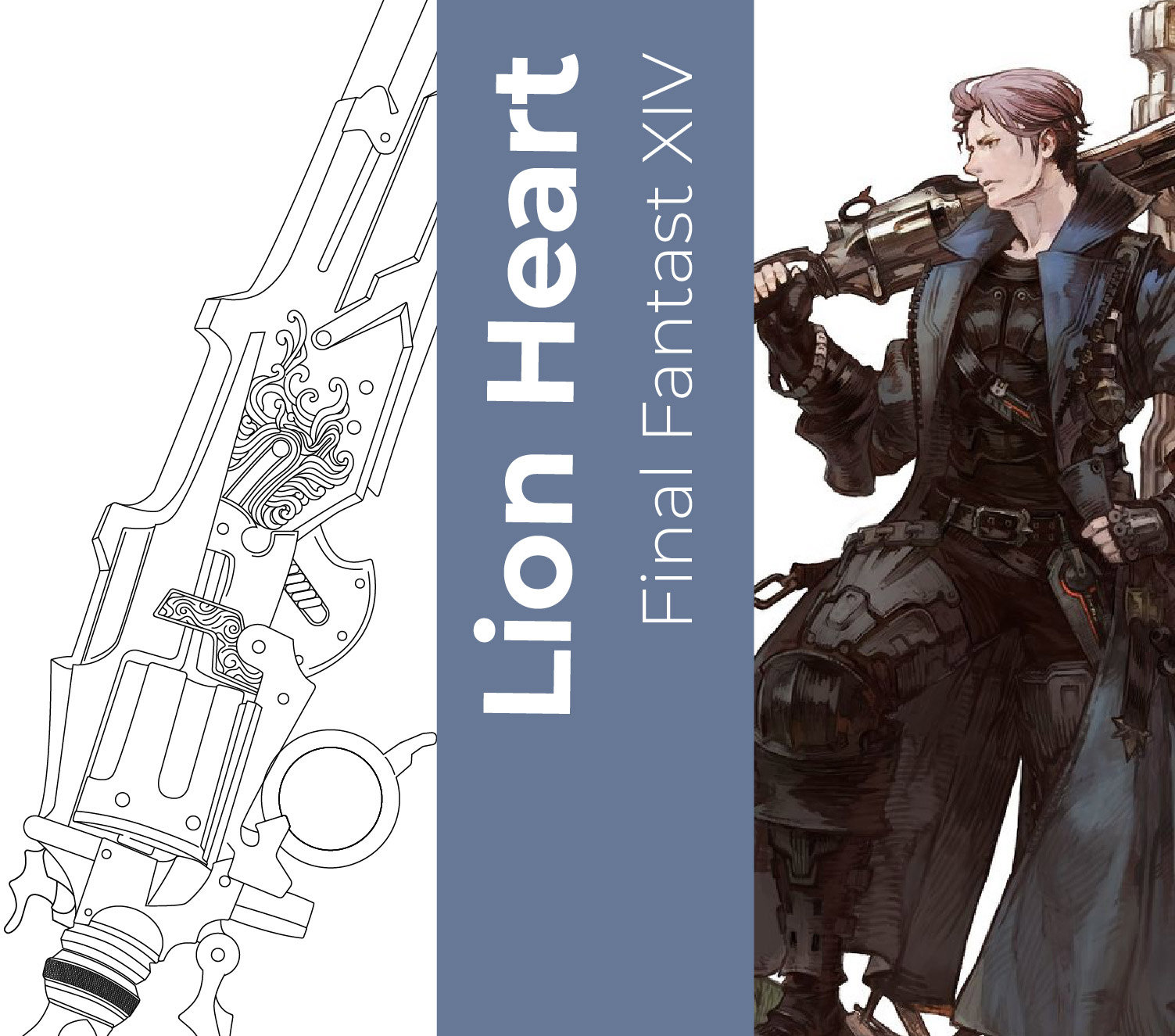 Lion Heart Gunbreaker Final Fantasy XIV - Etsy