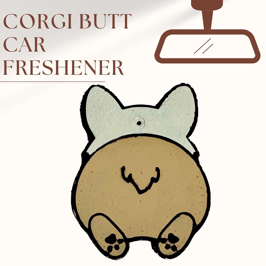 Corgi Butt Car Air Freshener - Etsy