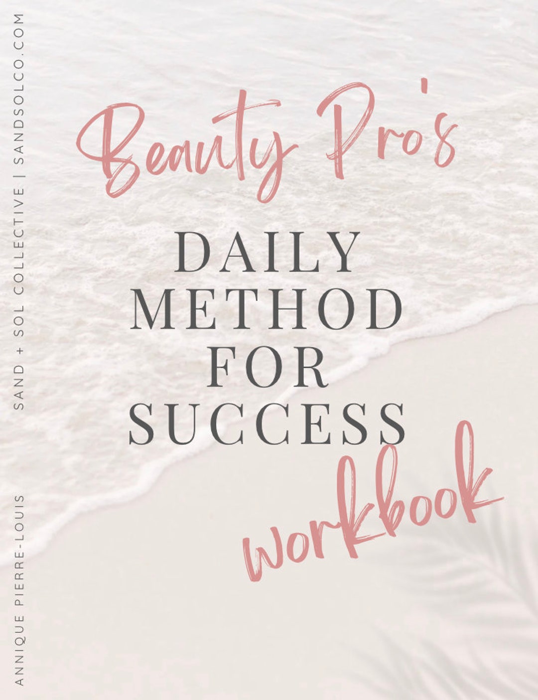 Daily Method for Success Workbook | Financial Tracker | Hairstylist ...