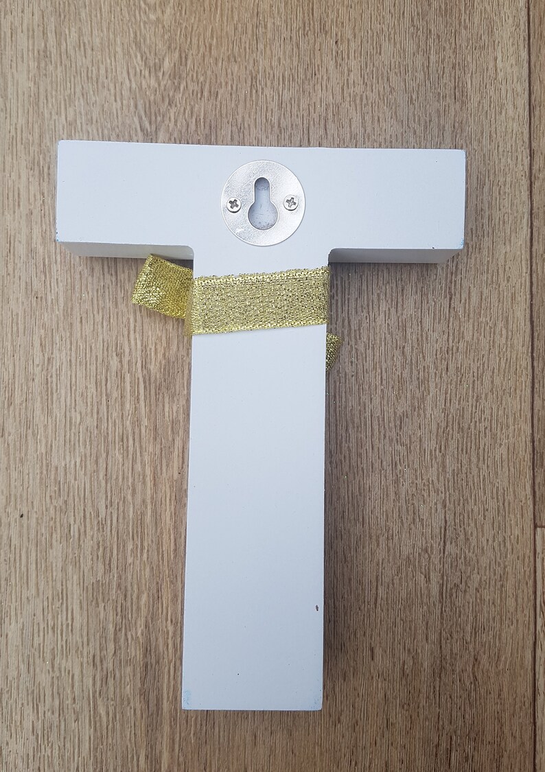 Wooden Initial Letters Nursery Decor Personalised Gift Free - Etsy