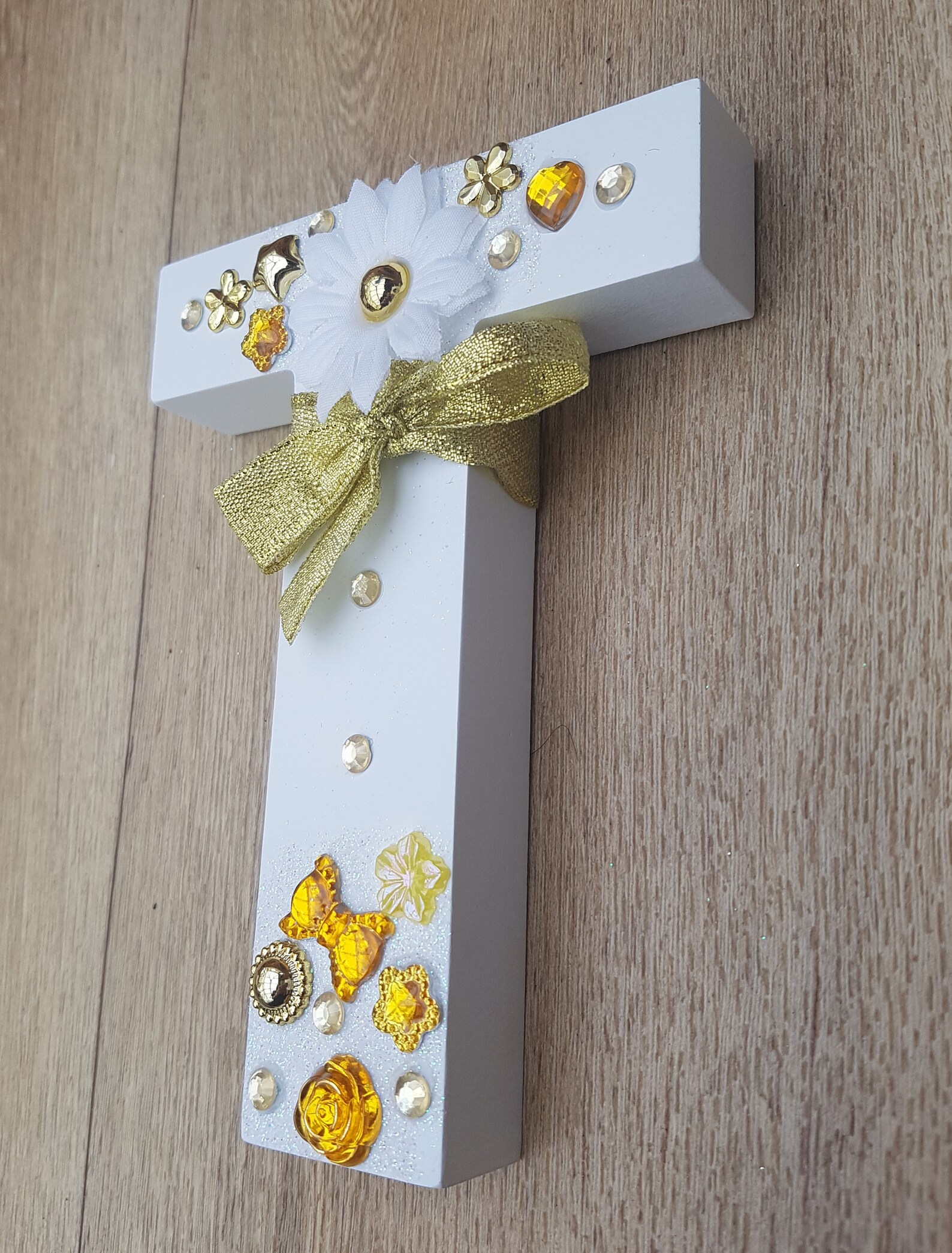 Wooden Initial Letters Nursery Decor Personalised Gift Free - Etsy