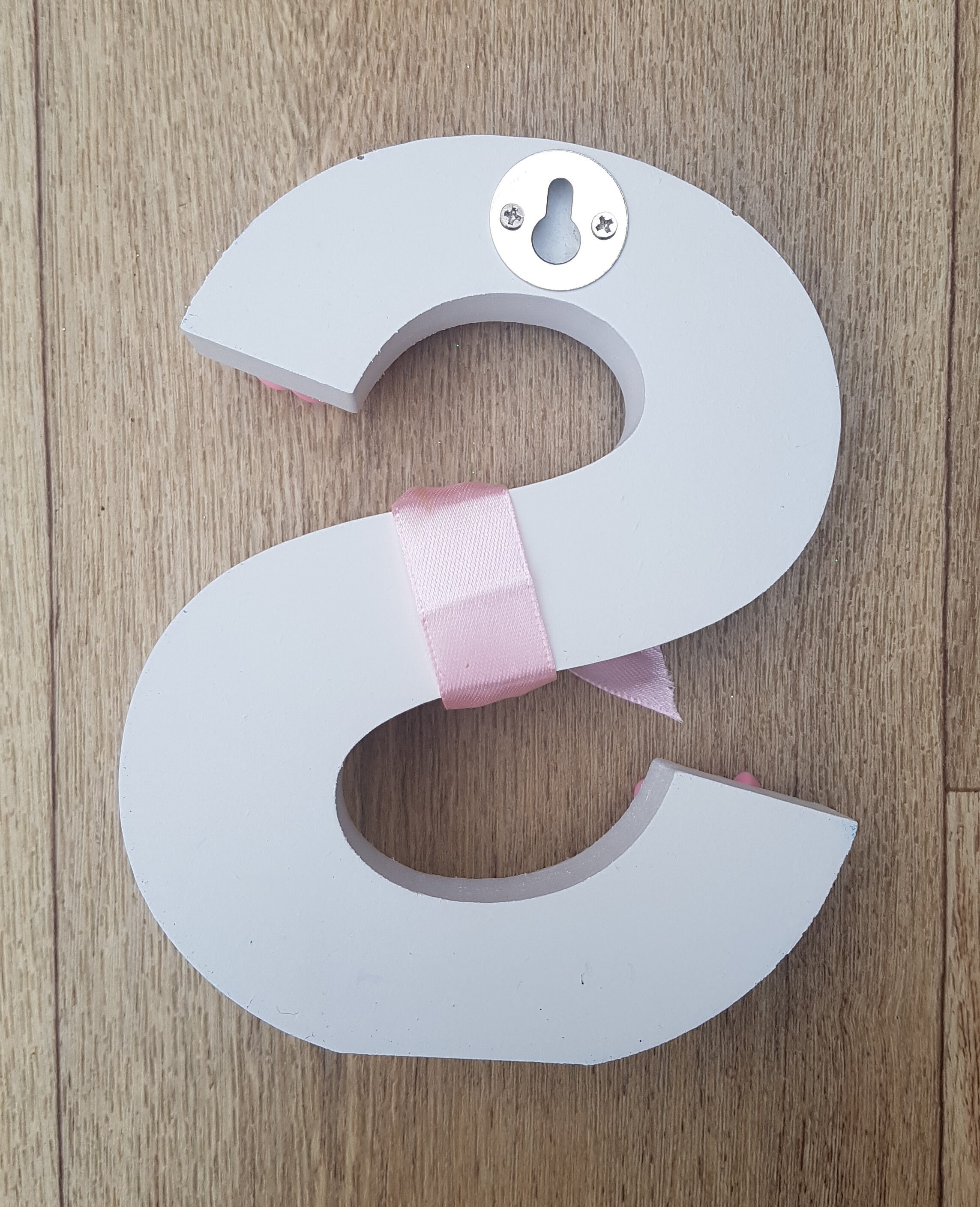 Wooden Initial Letters Nursery Decor Personalised Gift Free - Etsy